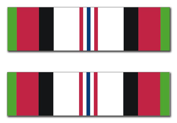Navy Afghanistan Campaign Ribbon Decal