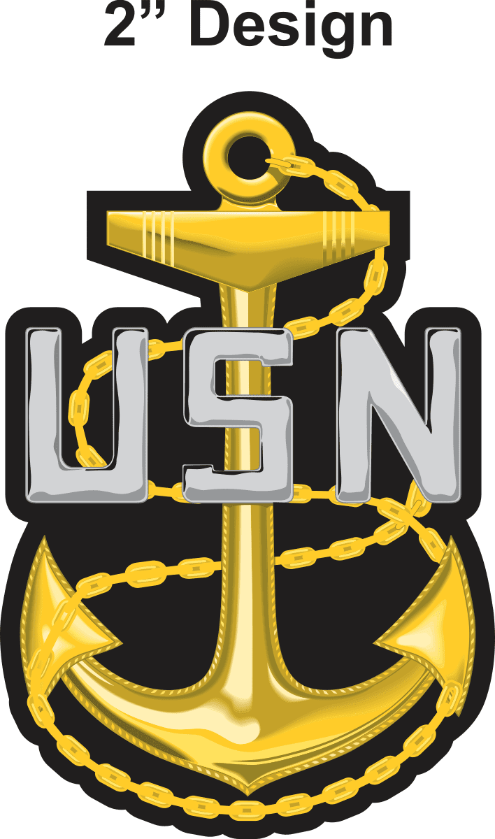 Navy Chief Petty Officer (CPO) Decal