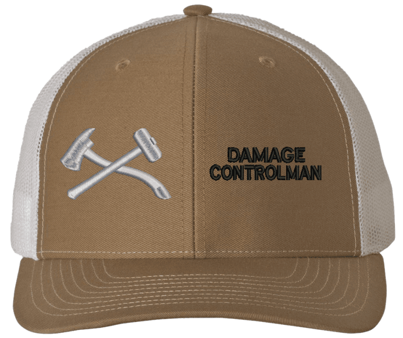 Navy Damage Controlman (DC) Rating USA Mesh-Back Cap