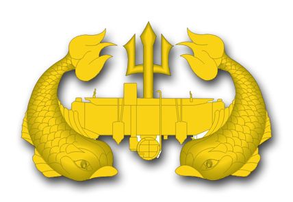 Navy Deep Submergence Vinyl Transfer Decal