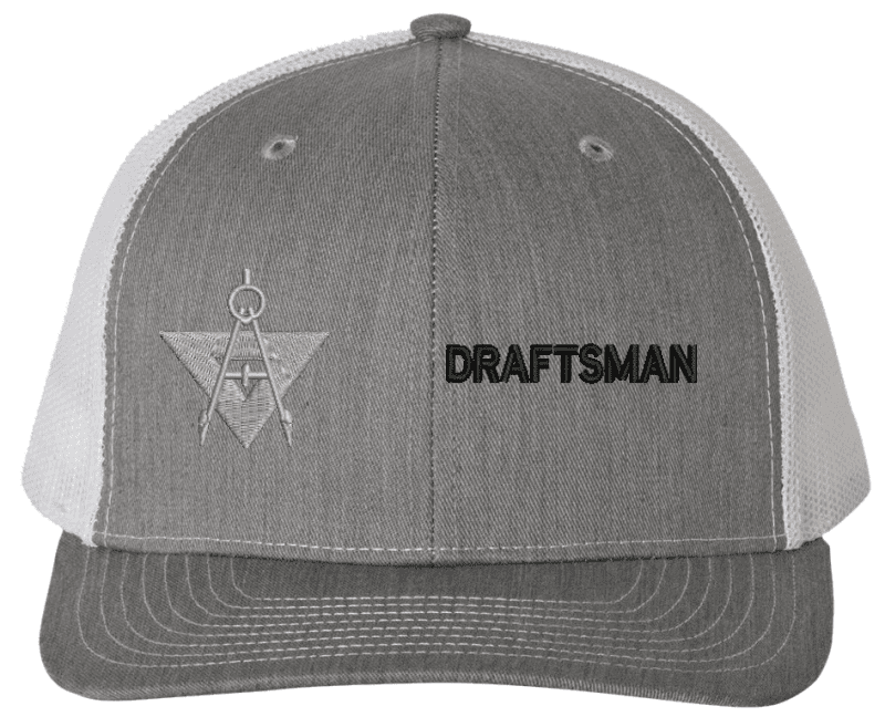 Navy Draftsman (DM) Rating USA Mesh-Back Cap