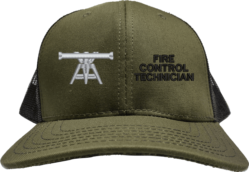 Navy Fire Control Technician (FT) Rating USA Mesh-Back Cap