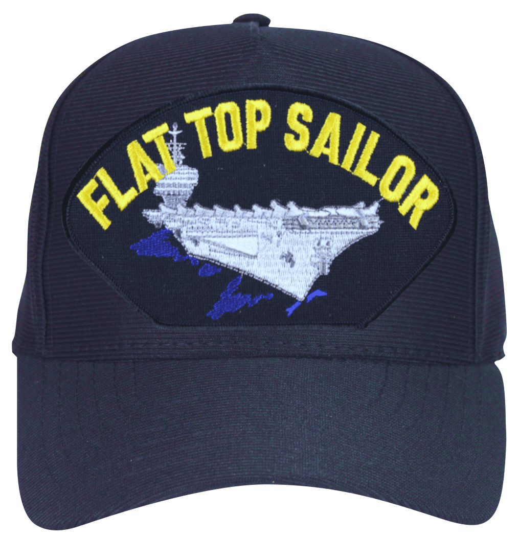 Navy Flat Top Sailor Ballcap