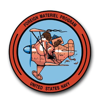Navy Foreign Material Program Vinyl Transfer Decal