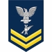 Navy Gold E-5 Legalman LN Decal Sticker