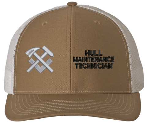 Navy Hull Maintenance Technician (HT) Rating USA Mesh-Back Cap