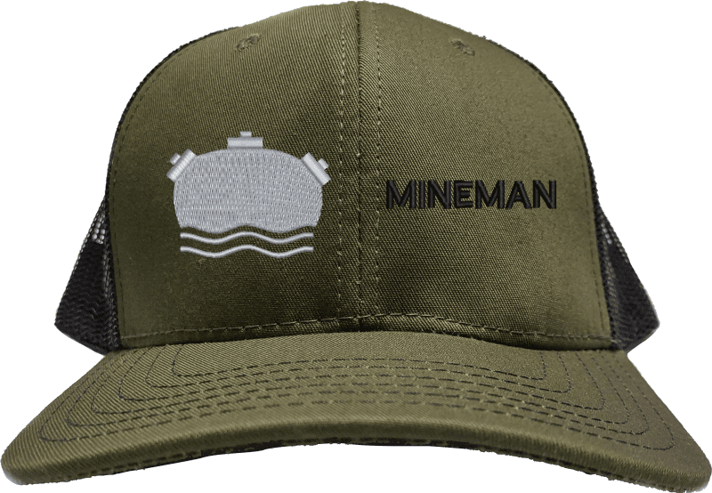 Navy Mineman (MN) Rating USA Mesh-Back Cap