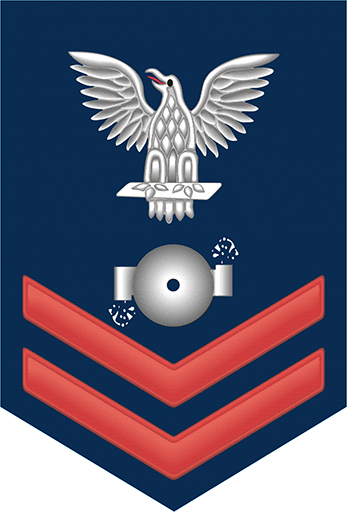 Navy Red E-5 Boiler Technician BT Decal Sticker