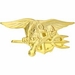 Navy Seal Trident Pin - Gold