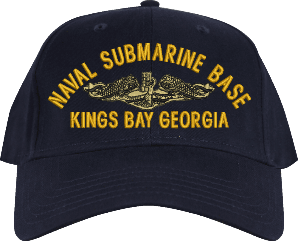 Navy Sub Base Kings Bay's Custom Embroidered Cap