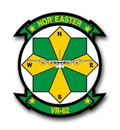 Navy VR-62 Squadron Vinyl Transfer Decal
