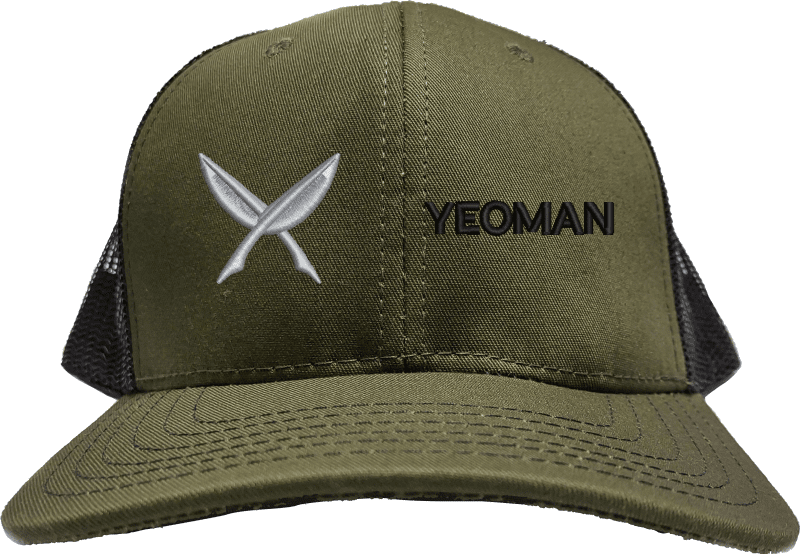 Navy Yeoman (YN) Rating USA Mesh-Back Cap