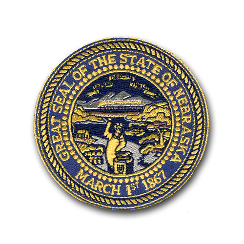 NEBRASKA STATE SEAL PATCH