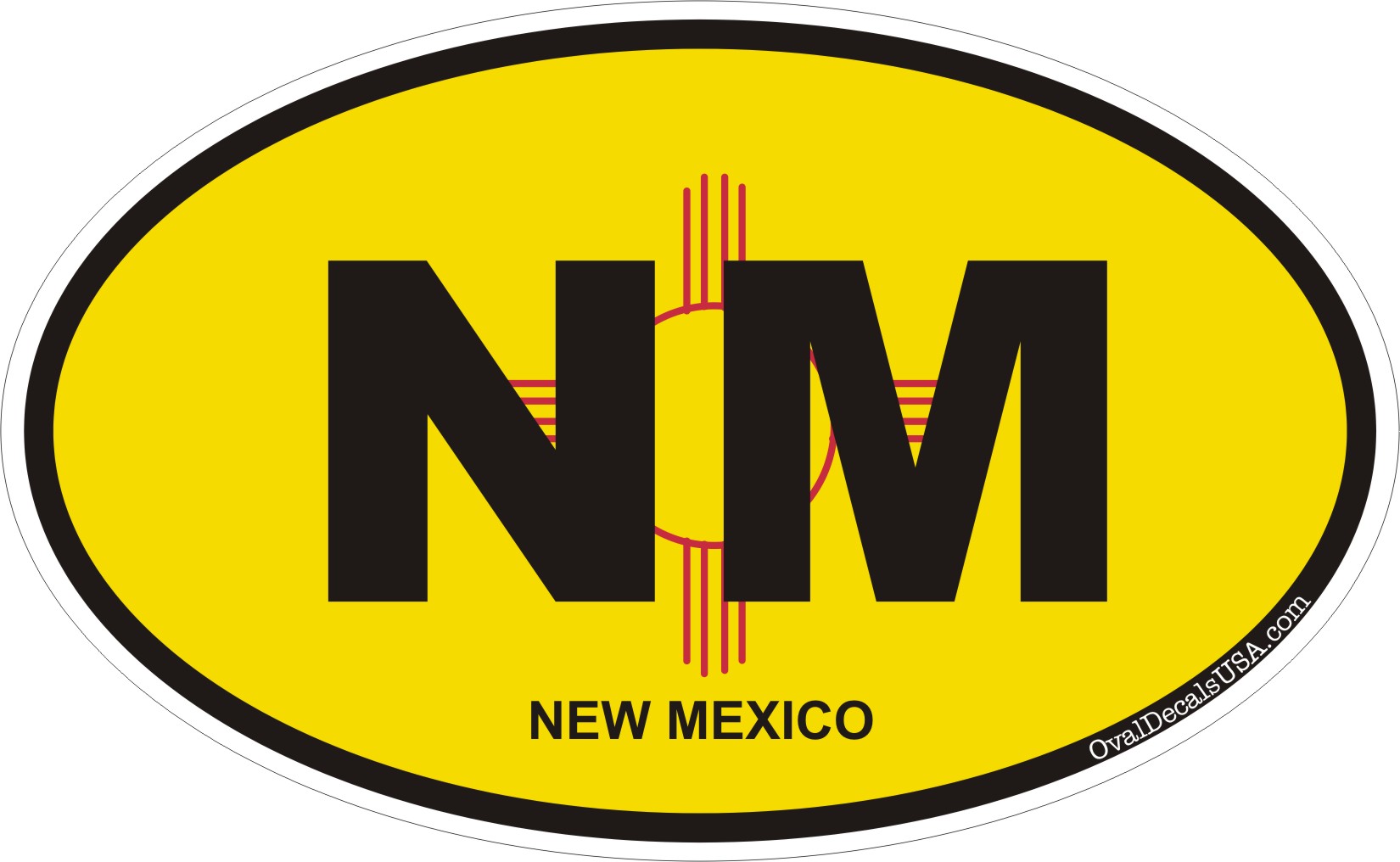 New Mexico Decal Sticker