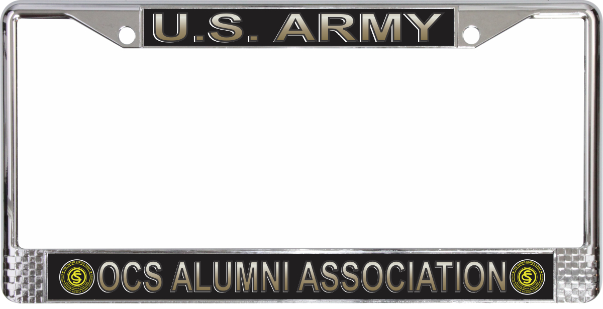Officer Candidate School Alumni Association License Plate Frame