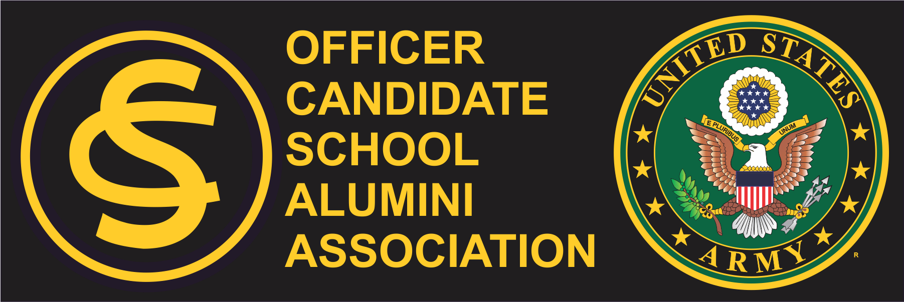 Officer Candidate School Alumni Association Window Strip Decal
