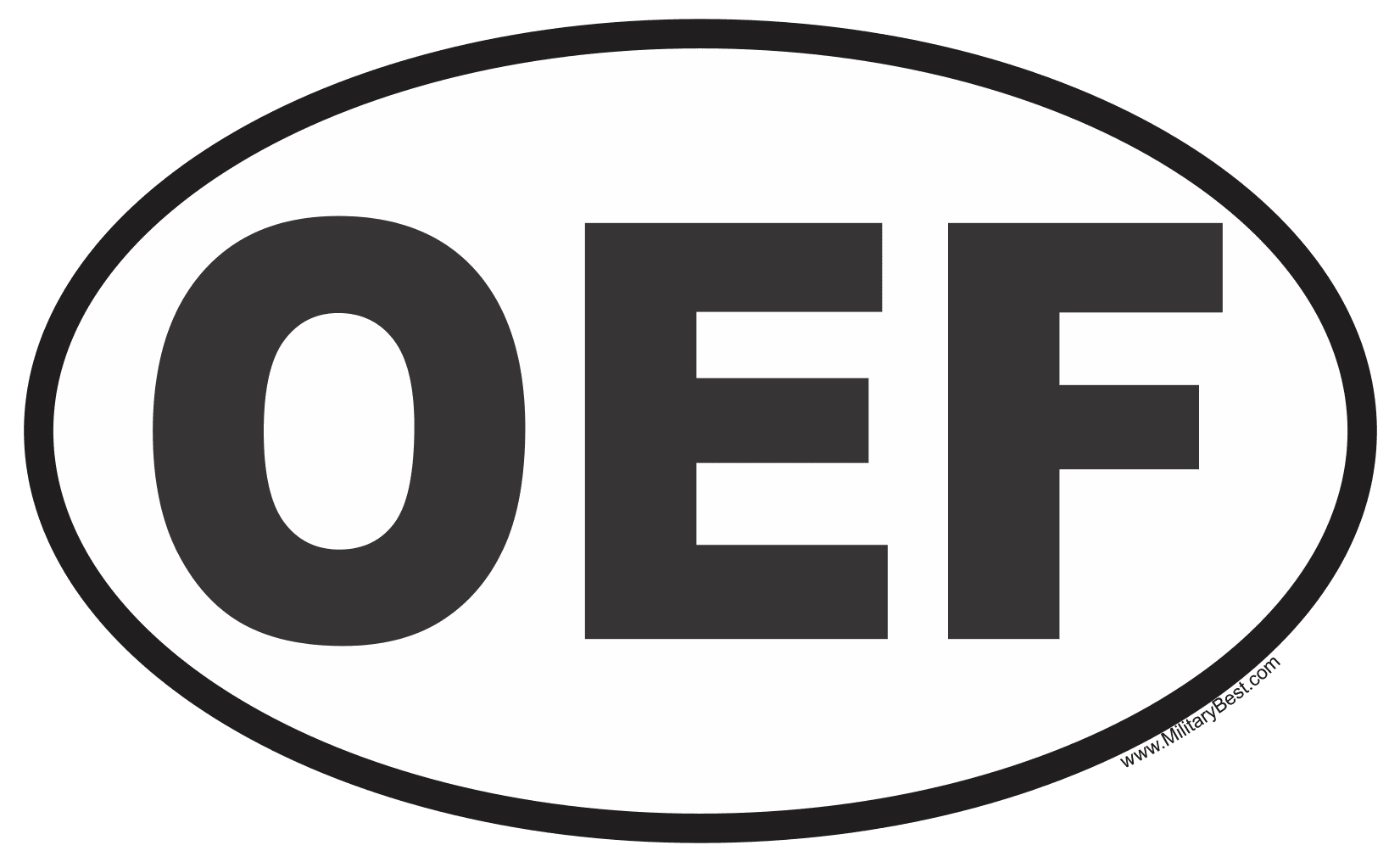 Operation Enduring Freedom (OEF) Decal