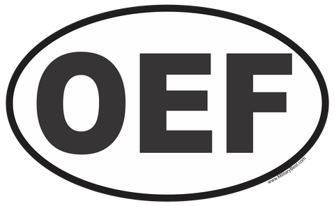 Operation Enduring Freedom (OEF) Decal