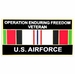 Operation Enduring Freedom U.S. Air Force Lapel Pin