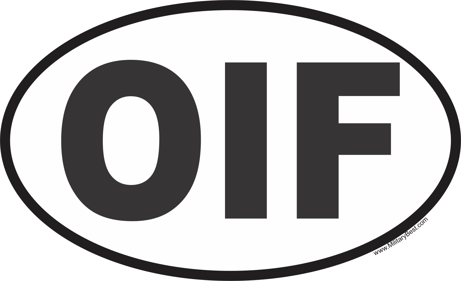 Operation Iraqi Freedom (OIF) Decal