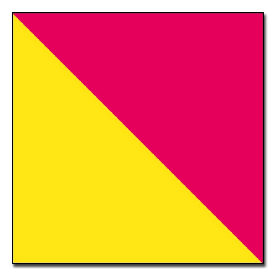 Oscar Signal Flag Sticker Decal