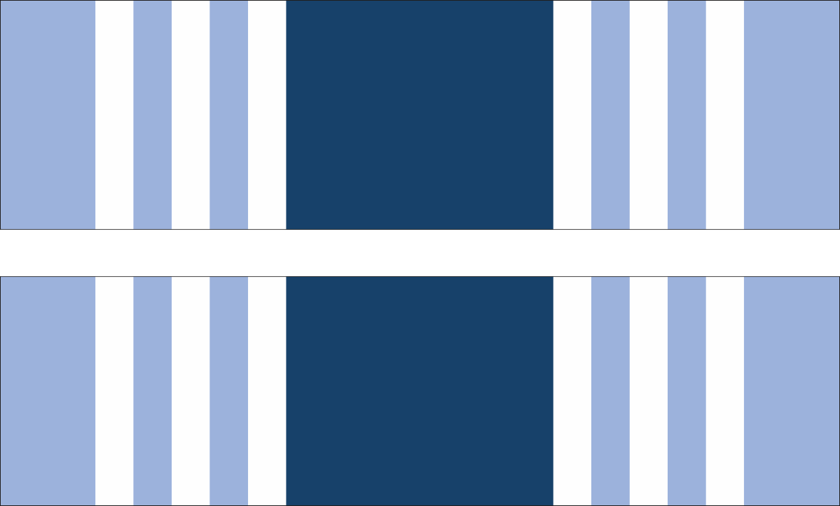 Overseas Long Tour Ribbon Decal