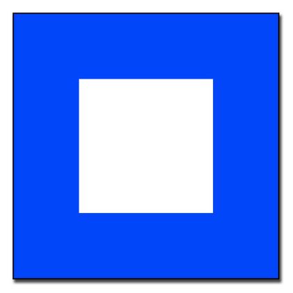 Papa Signal Flag Sticker Decal