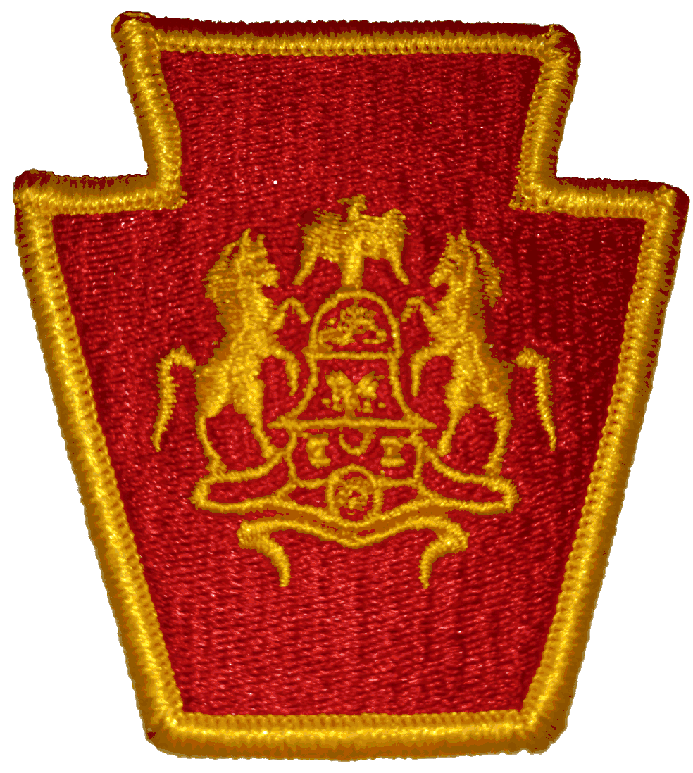 PENNSYLVANIA NATIONAL GUARD 2 3/4" MILITARY PATCH