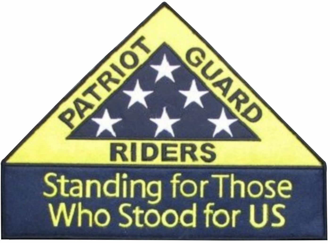 PGR "Standing for Those Who Stood for Us" Large Back Patch