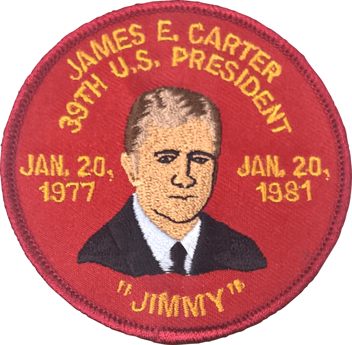President James E. Carter 3" Patch