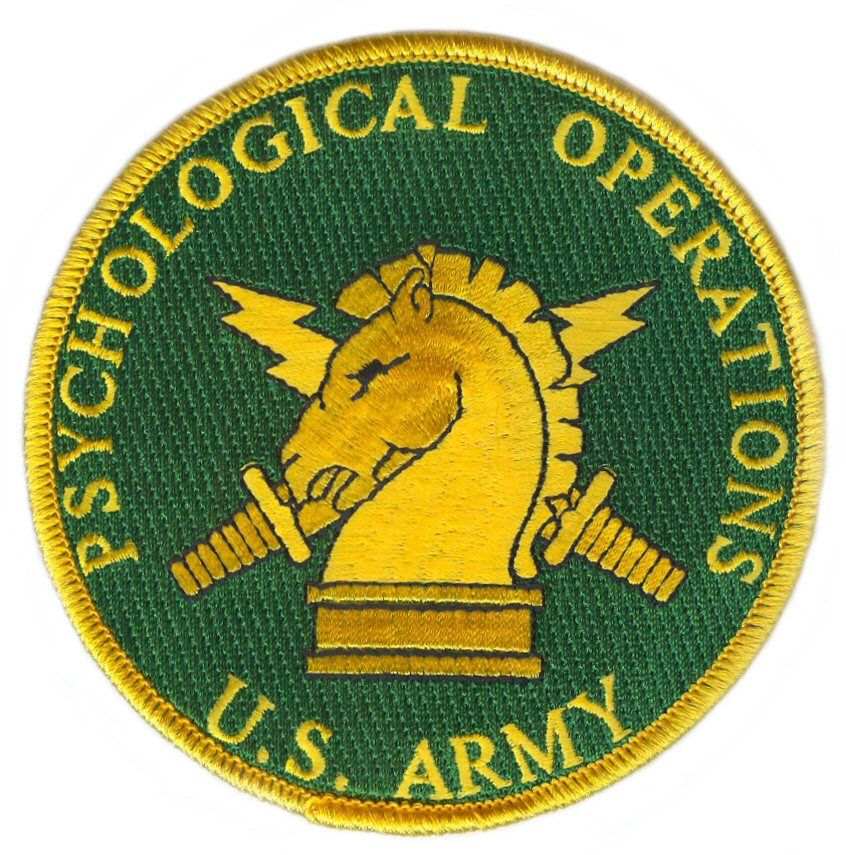 Psychological Operations Patch