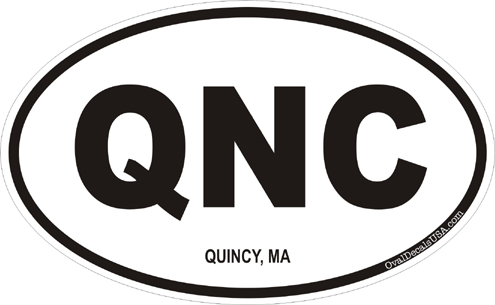 Quincy, Massachusetts Decal Sticker