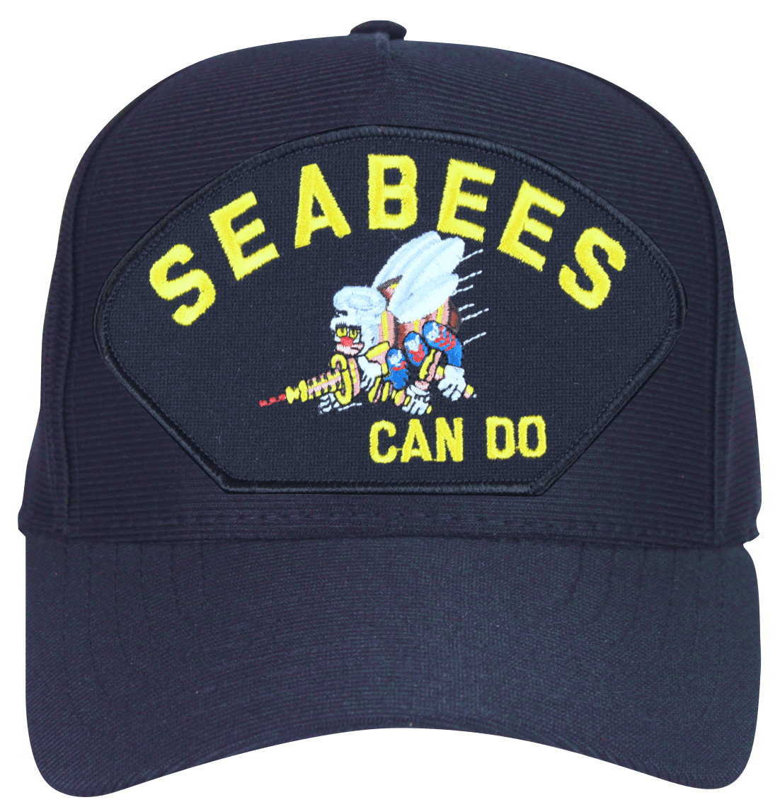 'Seabees Can Do' with Bee Logo Ball Cap