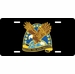 Space and Missile Defense Command Unit Crest License Plate