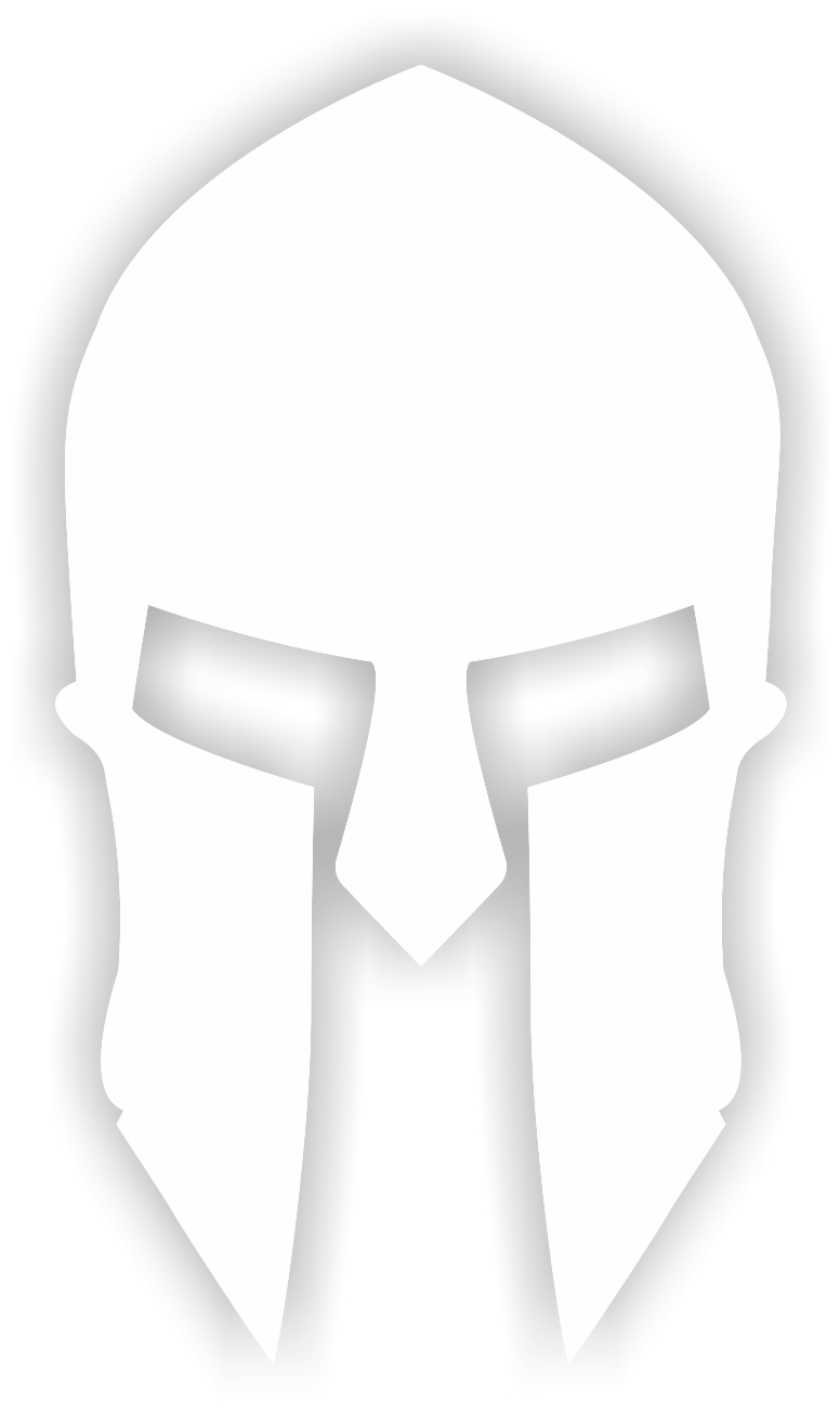 Spartan Helmet Decal Sticker