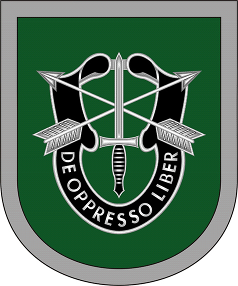 Special Forces Command Flash Decal