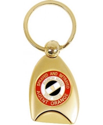 Sprayed and Betrayed Agent Orange Key Ring