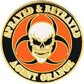 Sprayed and Betrayed - Agent Orange Lapel Pin
