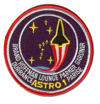 STS-35 (COLUMBIA) MISSION PATCH 4"