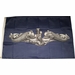 Submariner Silver Dolphins Flag (3' x 5')