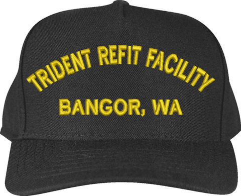 Trident Refit Facility at Bangor Custom Embroidered Cap