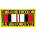 U.S. Air Force Operation Enduring Freedom With Service Ribbon Patch