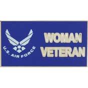 U.S. Air Force Woman Veteran Pin