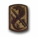U.S. Army 198th INFANTRY BRIGADE SUBDUED 3" MILITARY PATCH