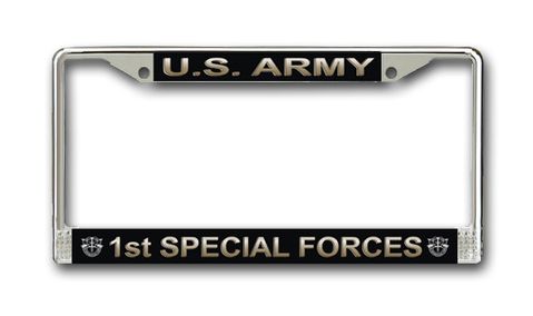 U.S. Army 1st Special Forces License Plate Frame