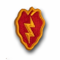 U.S. Army Veteran 25th Infantry Division Sticker Decal