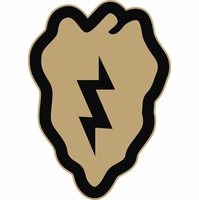 U.S. Army Veteran 25th Infantry Division Unit Crest Sticker Decal