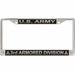 U.S. Army 3rd Armored Division License Plate Frame