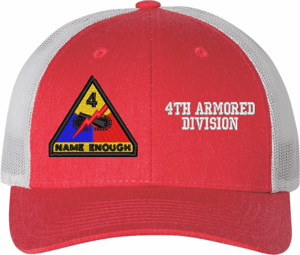 U.S. Army 4th Armored Division Women's Split-Cap