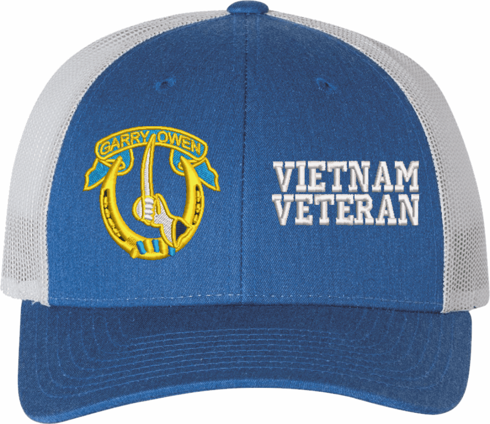 U.S. Army 7th Cavalry Regiment Vietnam Veteran Women's Split-Cap